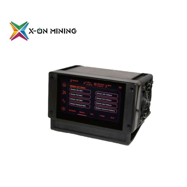 Bitaxe Touch Bitcoin Solo Miner 1.6 TH/s 22W - X ON MINING