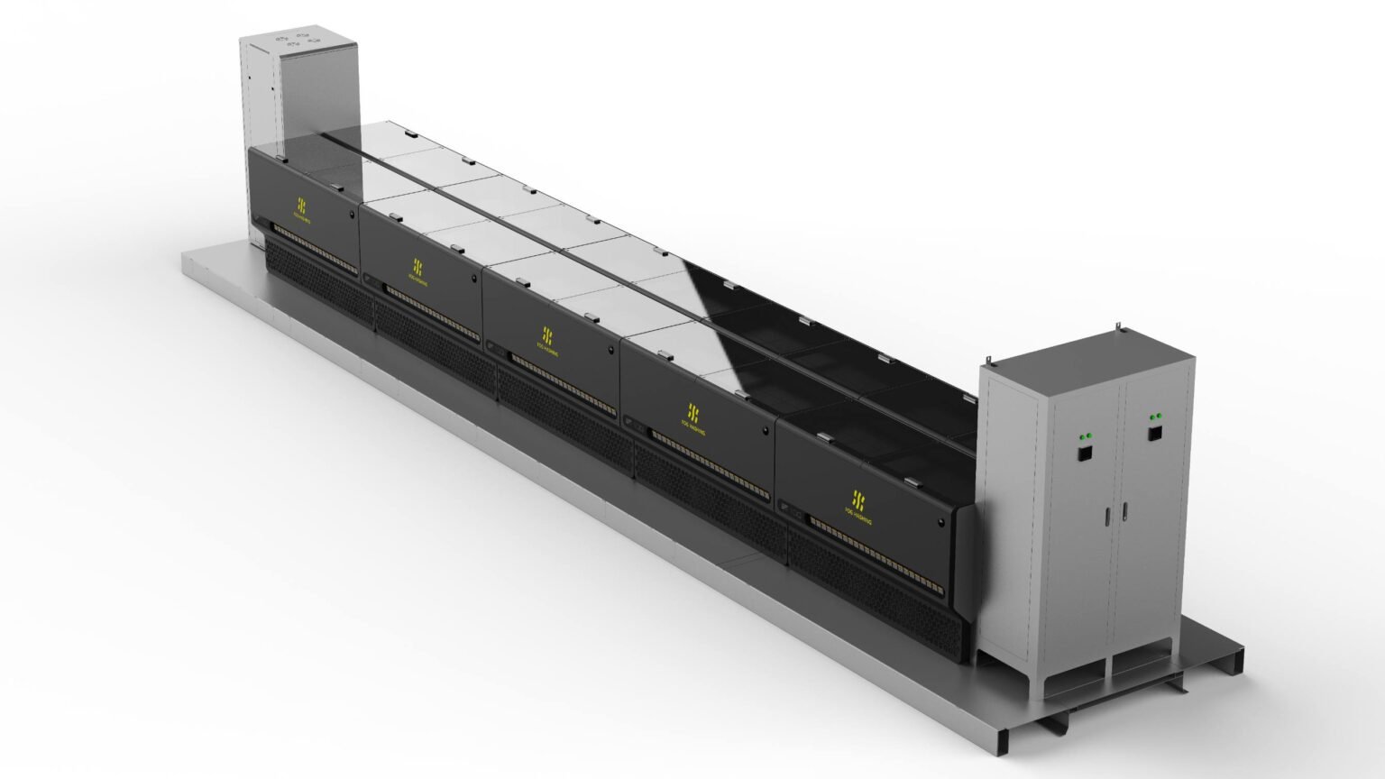 Immersion Mining B100 Cluster 1MW Crypto Mining Container Support 200 ...