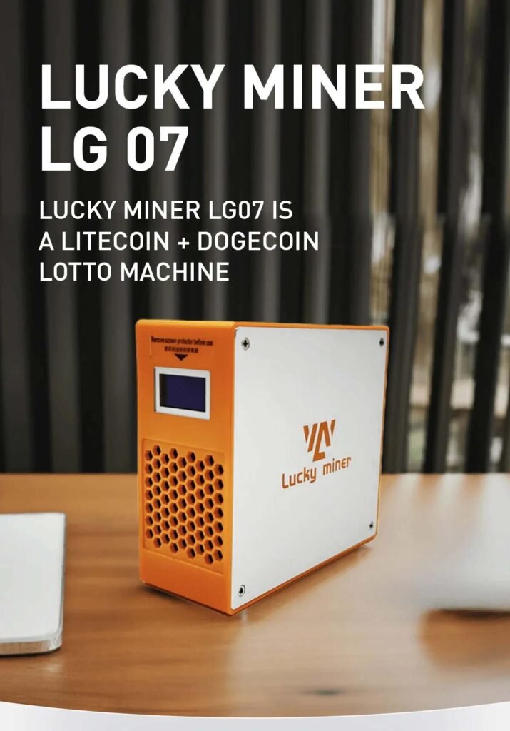 เครื่องขุดโชคดี LG07 11MH/S 12W Dogecoin Miner - X ON MINING