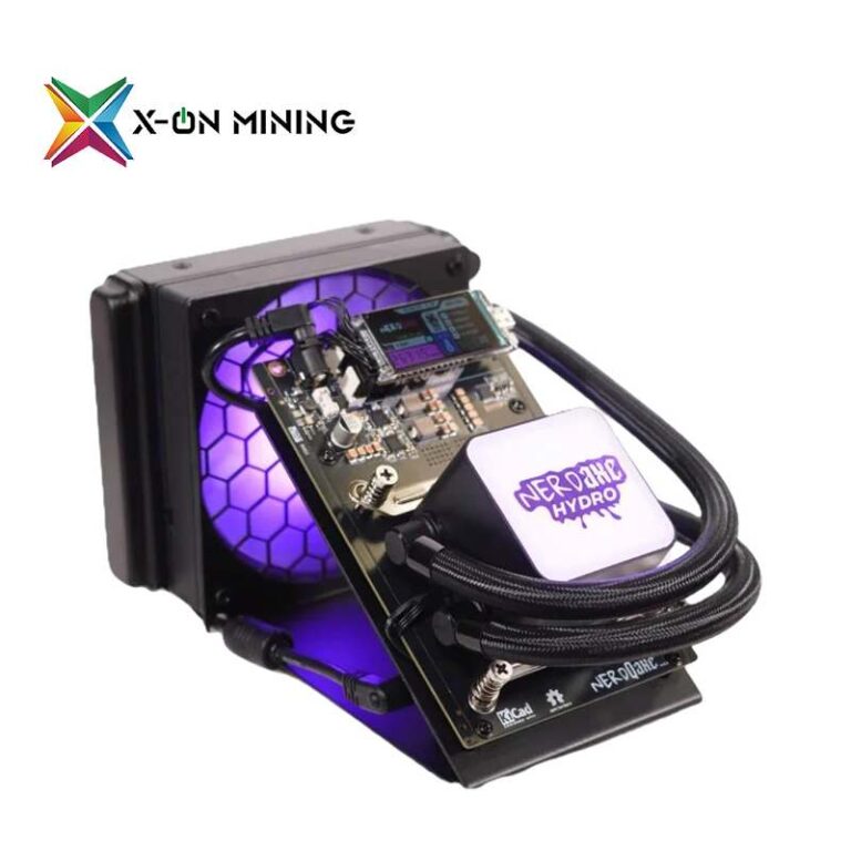 NerdMiner NerdQaxe+ Hydro 2.5Th/s 60W Bitcoin Miner - X ON MINING
